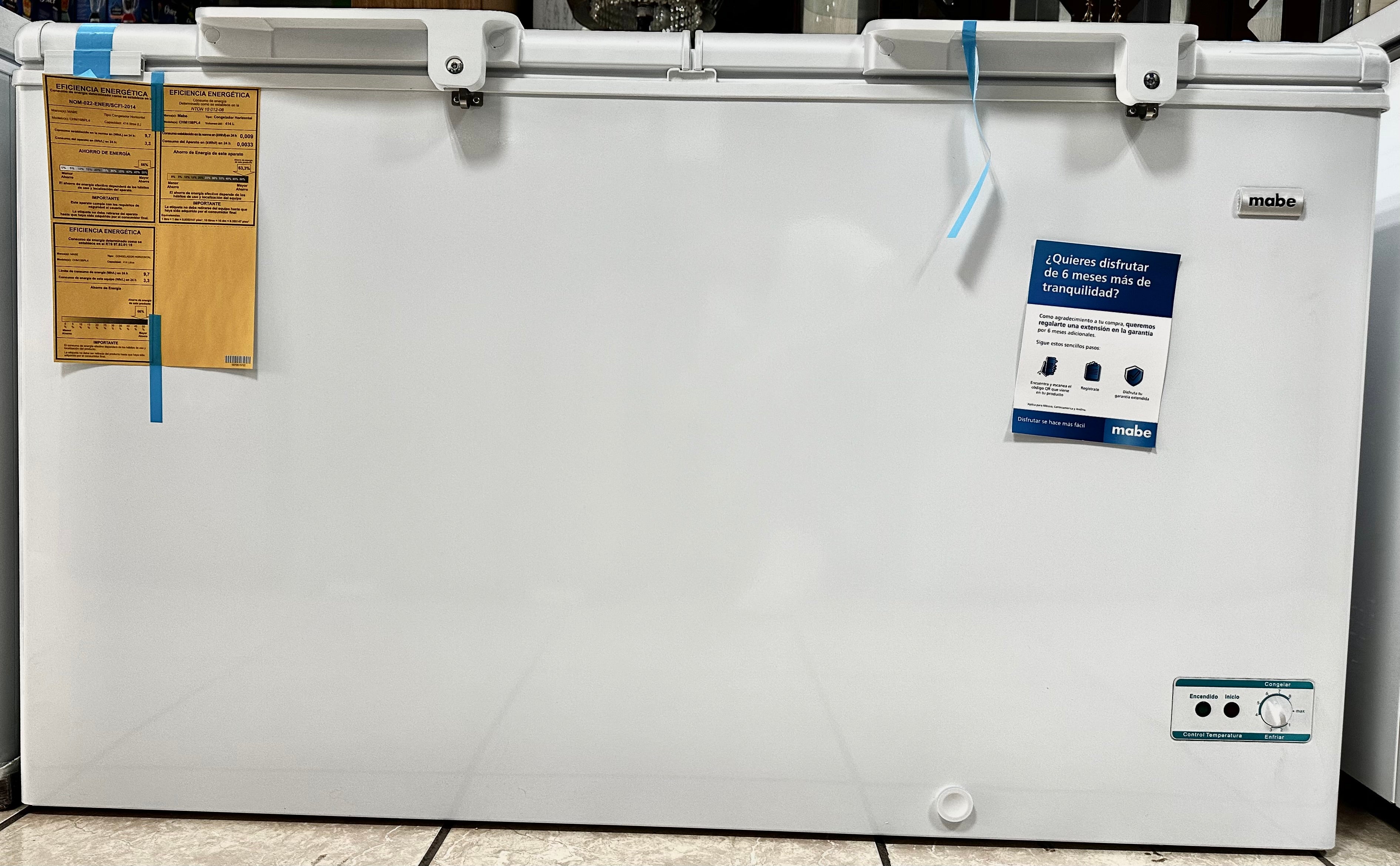 Congelador Mabe 15 Pies CHM15BPL4 – El bodegon del mueble